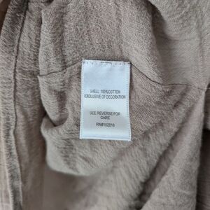 Garnet Hill | Tops | Garnet Hill Poncho Womens M Beige Black ...